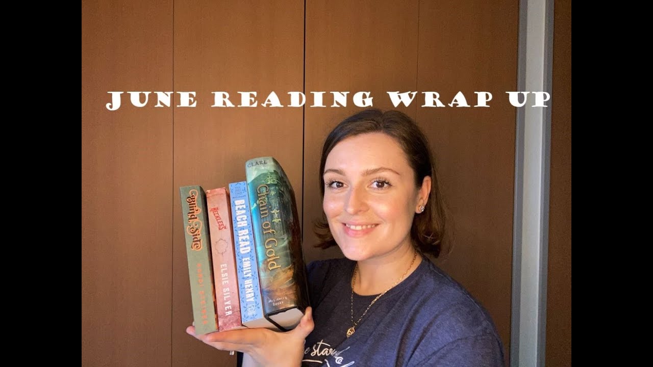 June Reading Wrap up & July TBR - YouTube