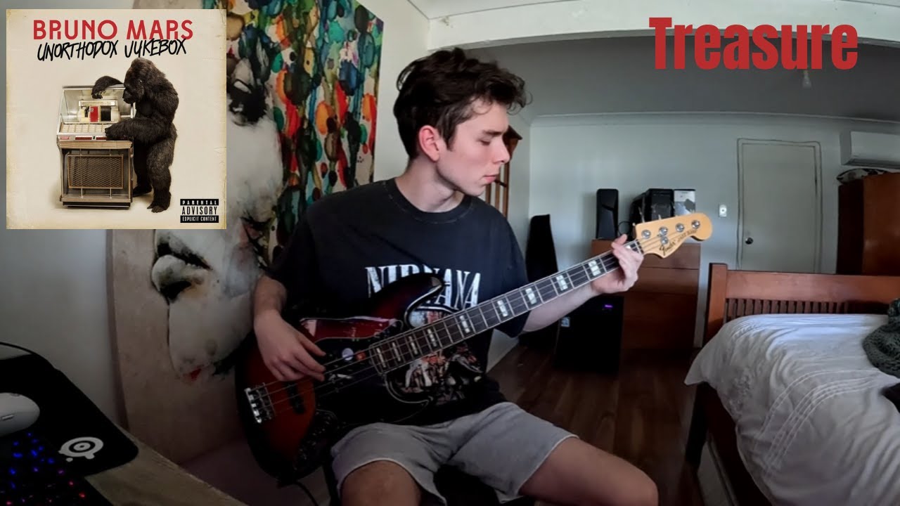 Bruno Mars - Treasure (Bass Cover) - YouTube