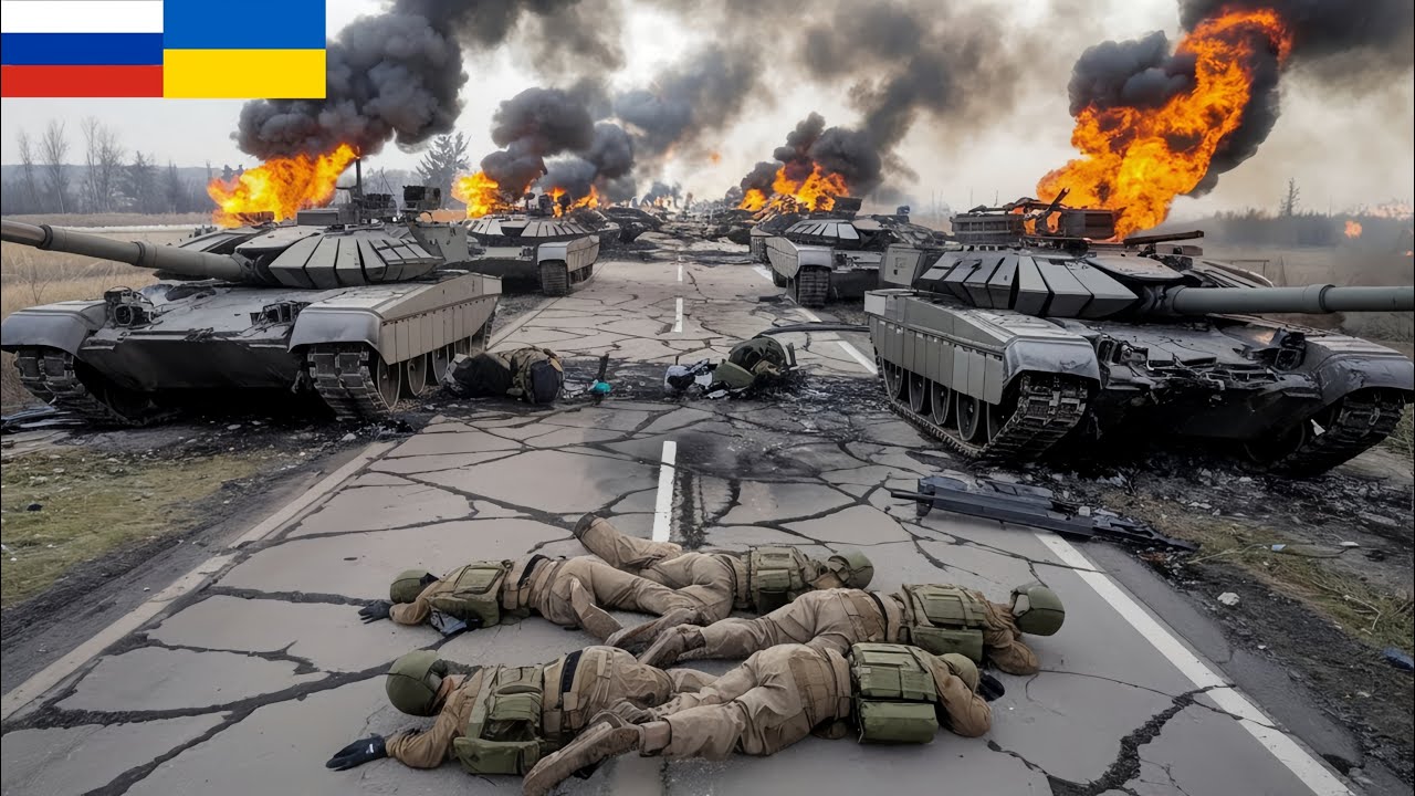 2 MINUTES AGO! 50 Russian T-14 Armata tank commanders destroyed by ...