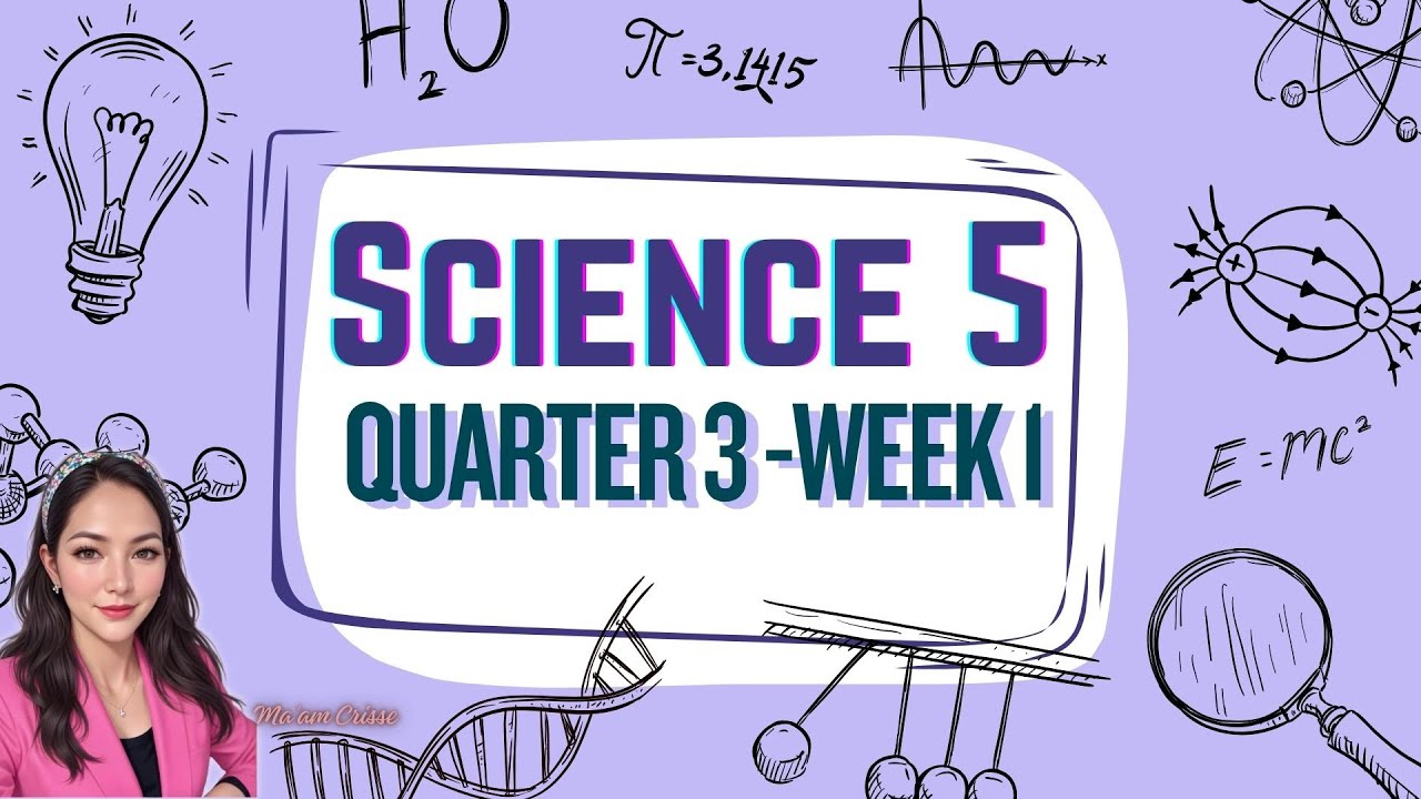 SCIENCE 5 QUARTER 3 WEEK 1 REVISED K 12 CURRICULUM - YouTube