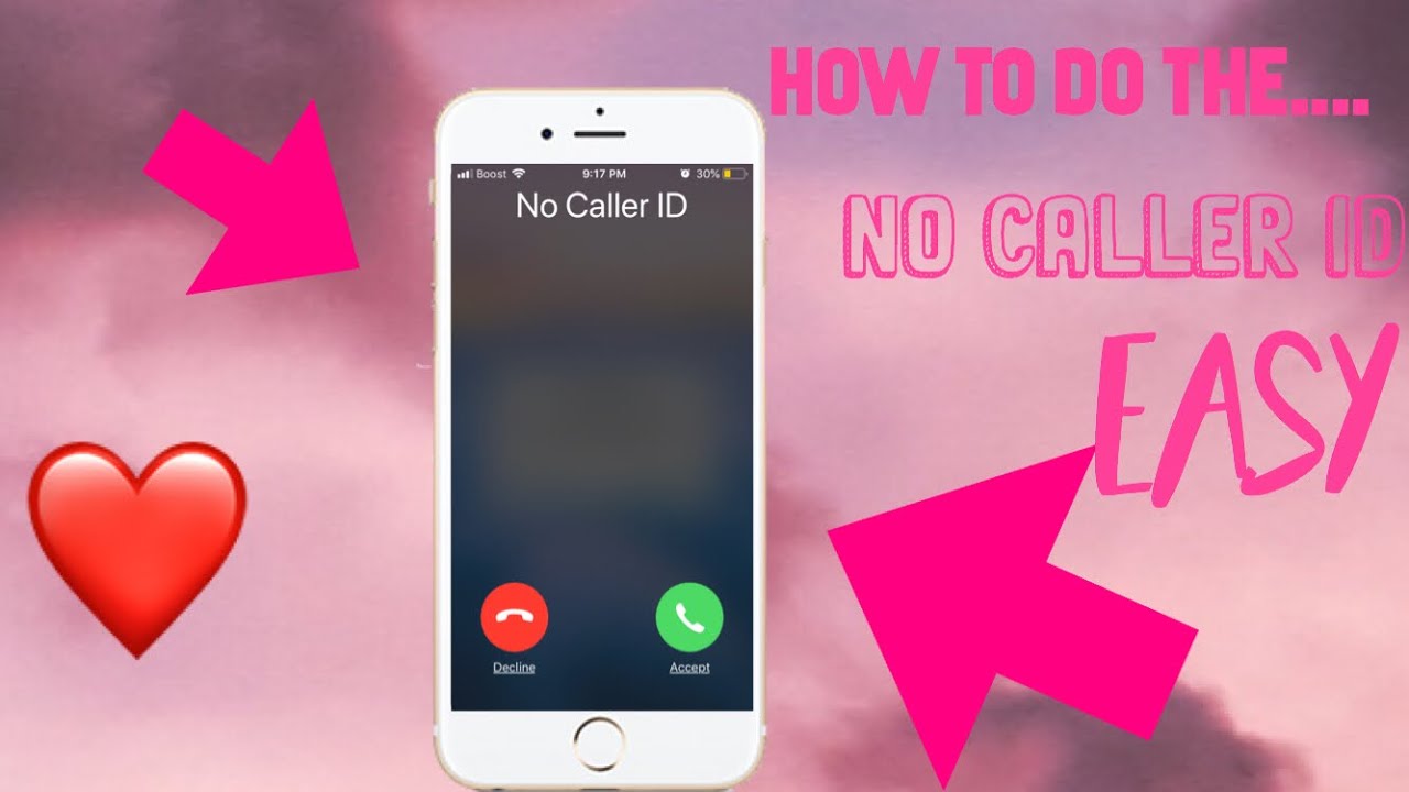 How To Do The No CALLER ID YouTube how-to-do-the-no-caller-id-youtube
