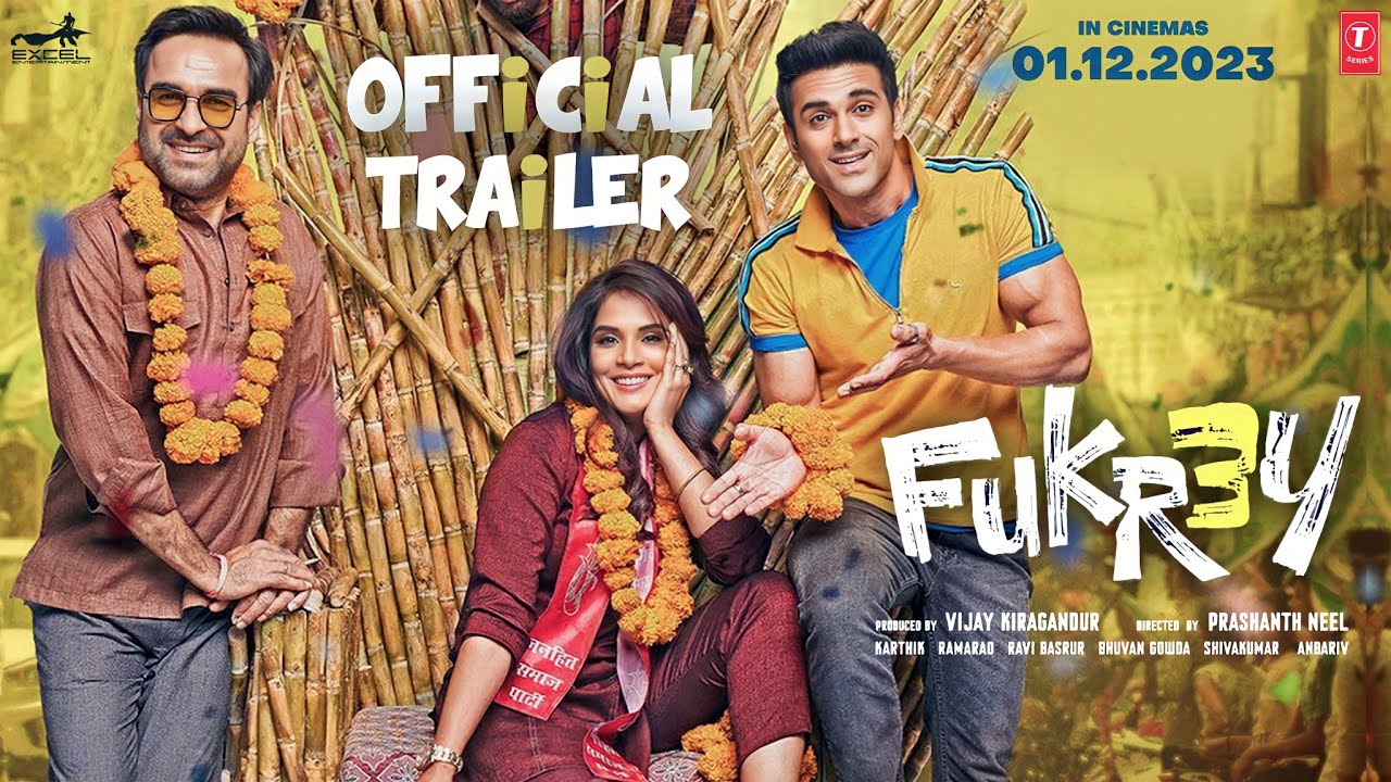Fukrey 3 Trailer | Pankaj Tripathi | Varun | Fukrey 3 Movie | Fukrey 3 ...