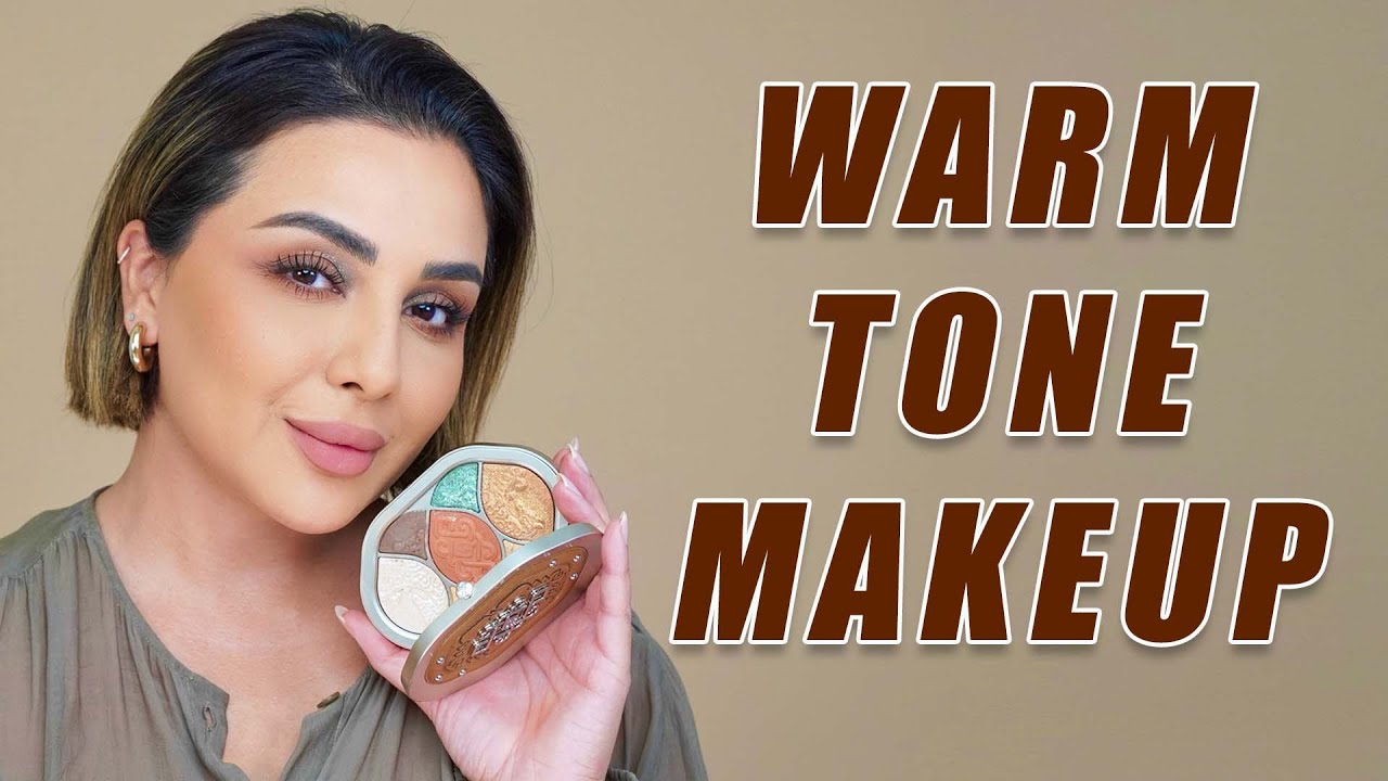 How to do warm earthy tone makeup | Nina Ubhi - YouTube