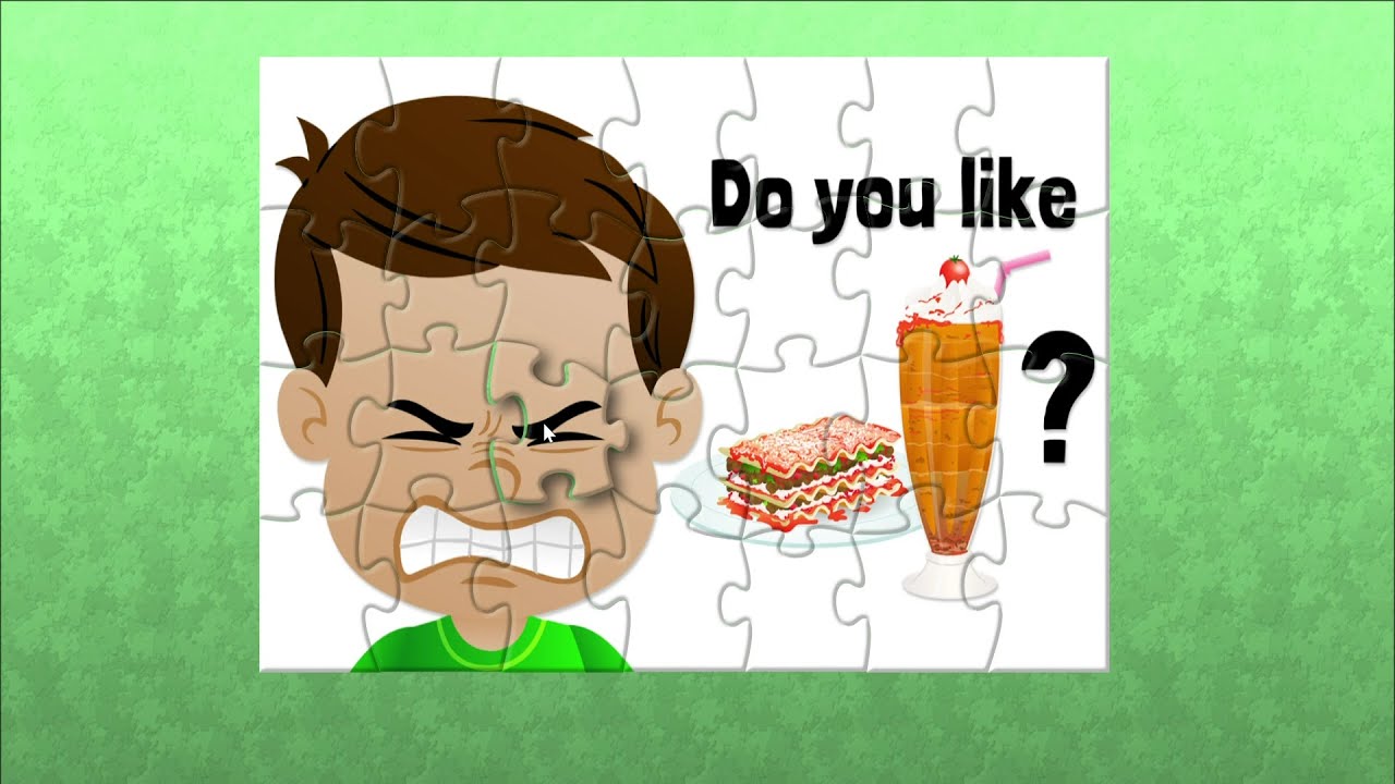 Do You Like Lasagna Milkshakes Super Simple Songs puzzle - YouTube