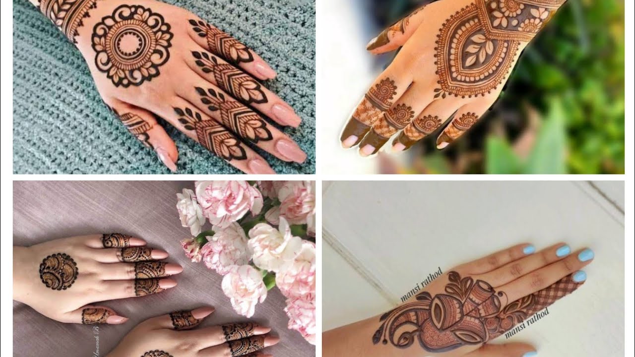 easy beautiful morden unique stylish mehandi design for beginners ...