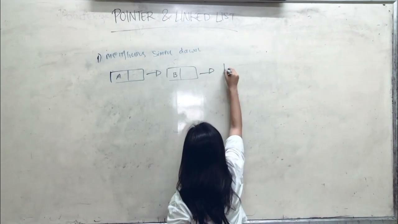UAS Struktur Data " Pointer dan Linkedlist " - YouTube