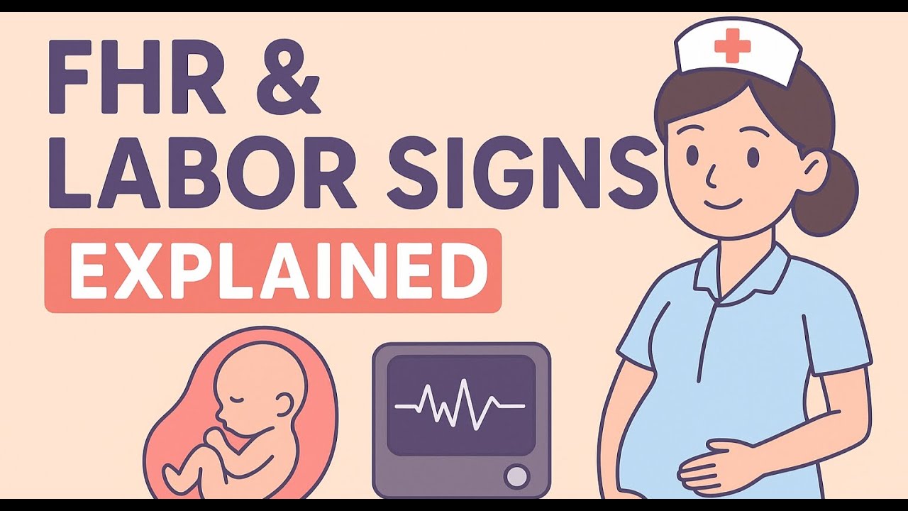 Fetal Heart Rate Monitoring in Labor Explained | CTG, Variability ...