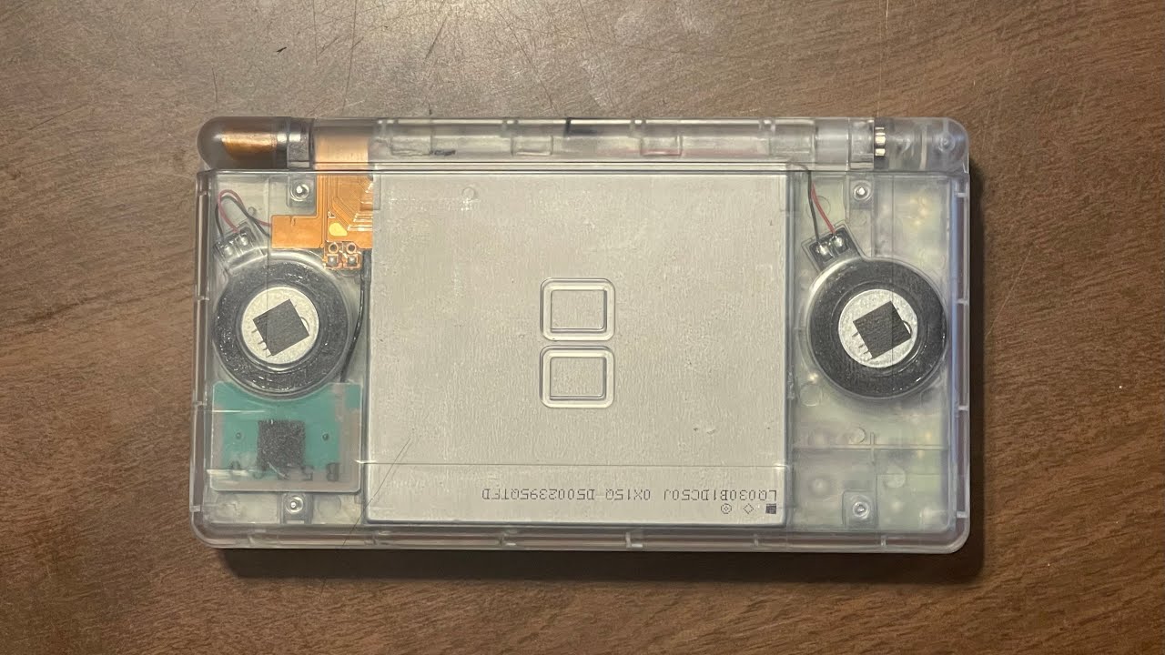 Transparent Nintendo DS Lite (Review) 2022 - YouTube