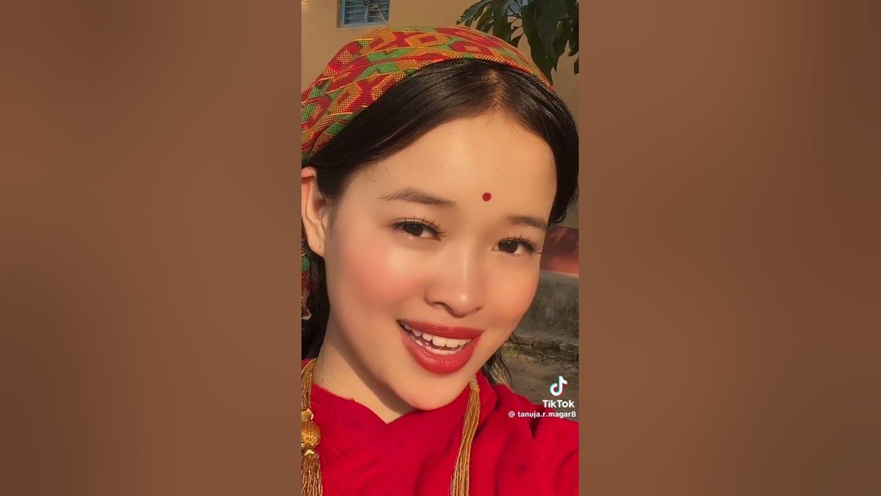 Nepalese Magarni Girl's Awesome TikTok Video Collection Tanjuja R Magar - YouTube