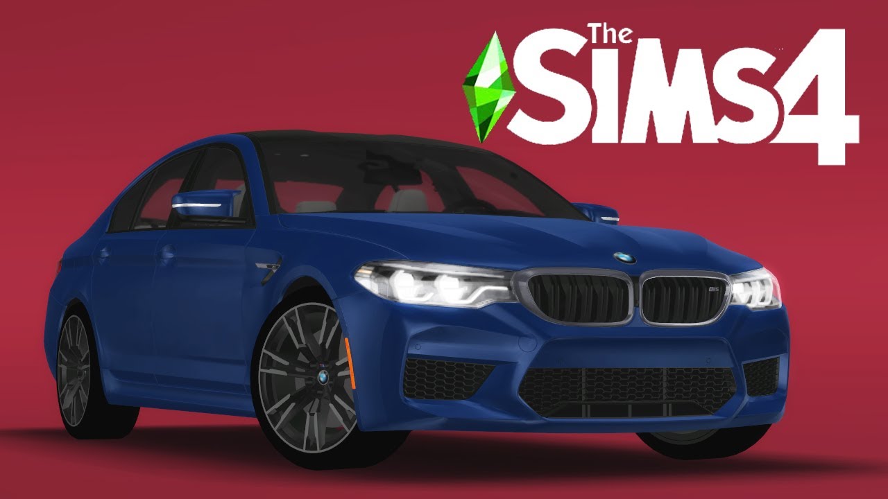 2019 BMW M5 - The Sims 4 Realistic cars by Breeze Motors - YouTube