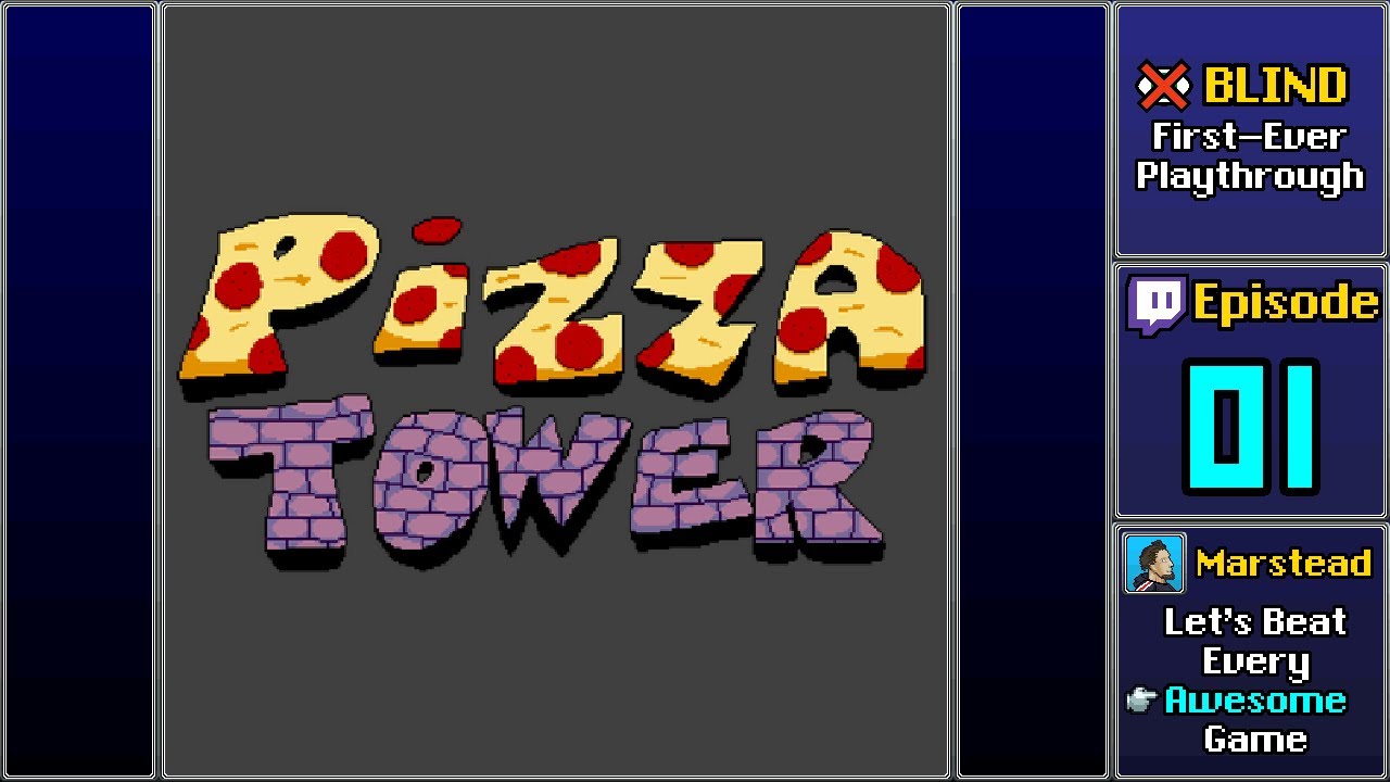 ️️ Start Playthrough - Pizza Tower [Blind] (Episode 1/2) - YouTube