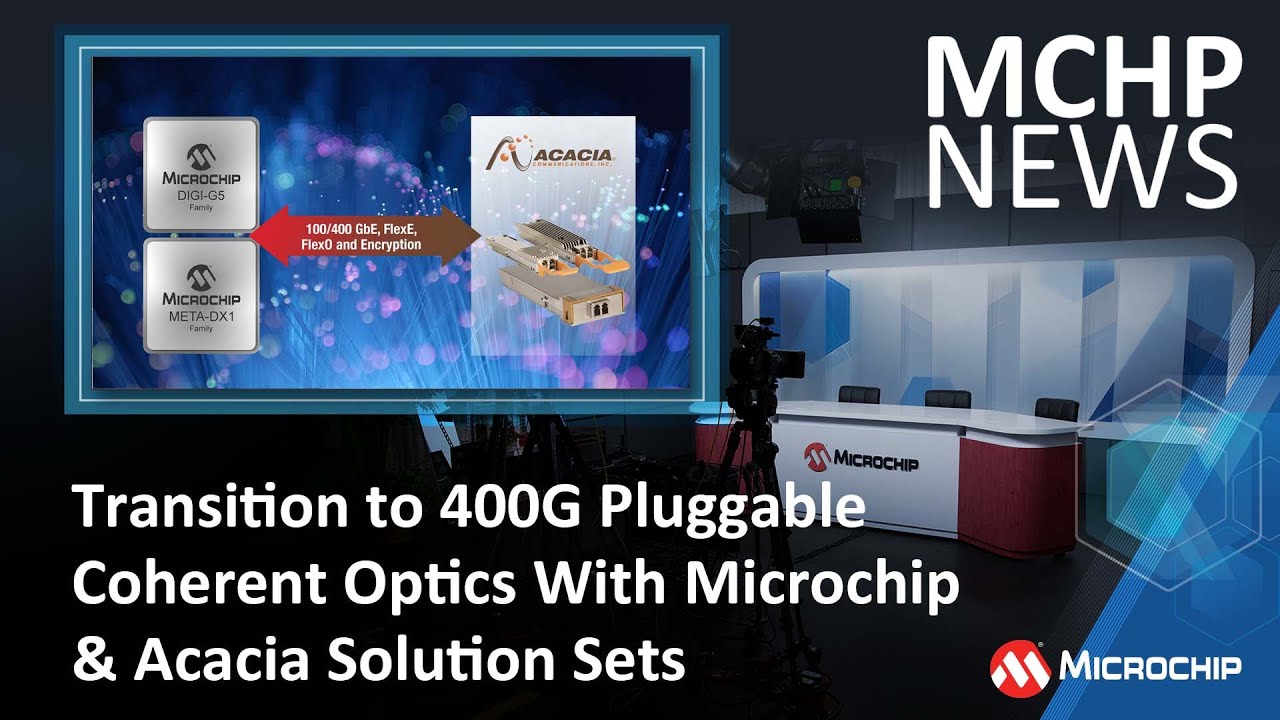Transition to 400G Pluggable Coherent Optics with Microchip & Acacia ...