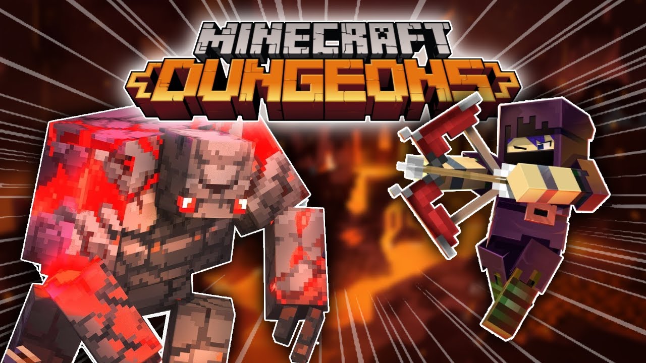 The Most INSANE Boss Fight in Minecraft Dungeons!! - YouTube