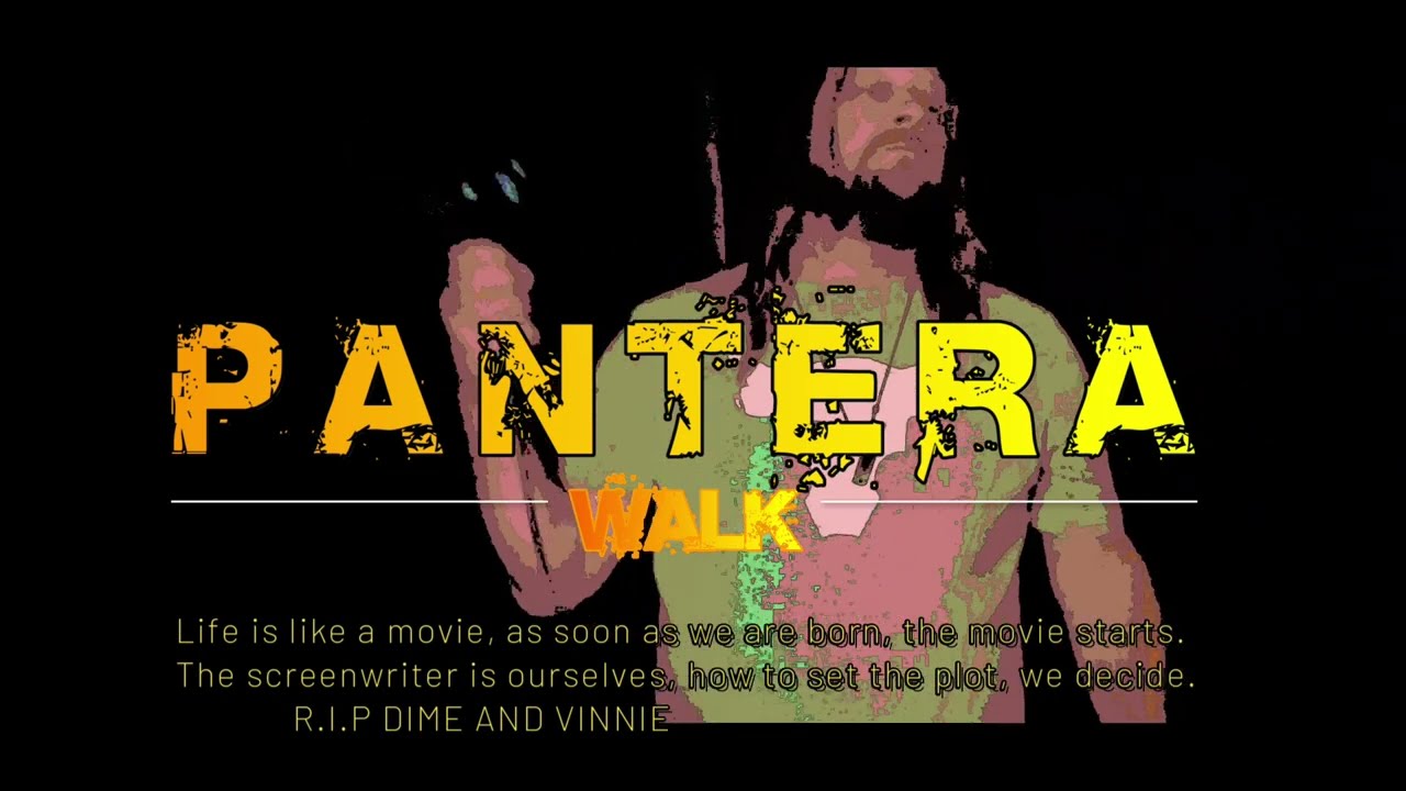 PANTERA - WALK (VOCAL COVER) MICHAEL LANDRUM YouTube Channel. ⁠#pantera ...