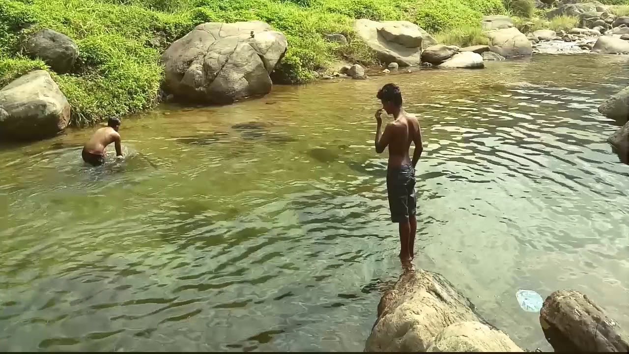 Sri lanka travel - Rangala natural pool - YouTube