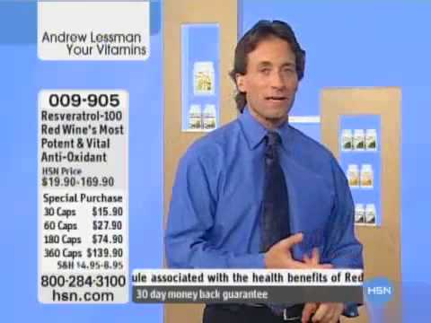 Andrew Lessman Resveratrol-100 - 30 Capsules - Item_ 659-381.mp4 - YouTube