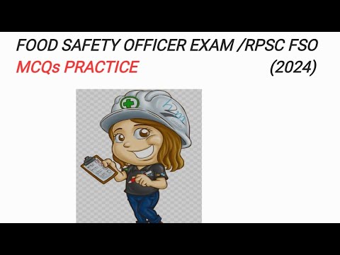 RPSC FSO /FSSAI/STATE FSO/ MCQ PRACTICE/ SET-1 - YouTube