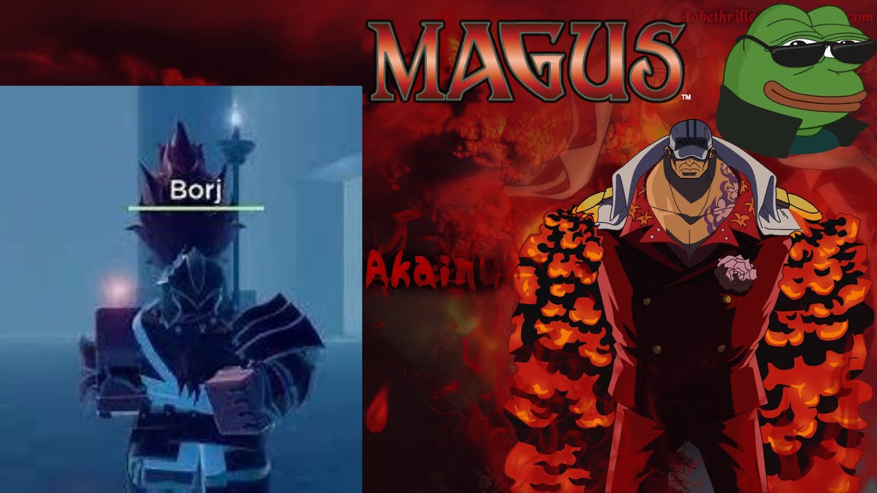 Roblox: How to solo Borj with Magu “GPO” - YouTube