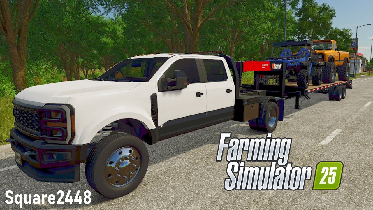 HOT SHOT TRUCKING! (NEW F350) | FS25 Xbox - YouTube