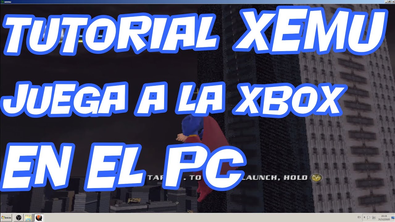 TUTORIAL XEMU JUEGA A LA XBOX CLASICA EN EL PC - YouTube