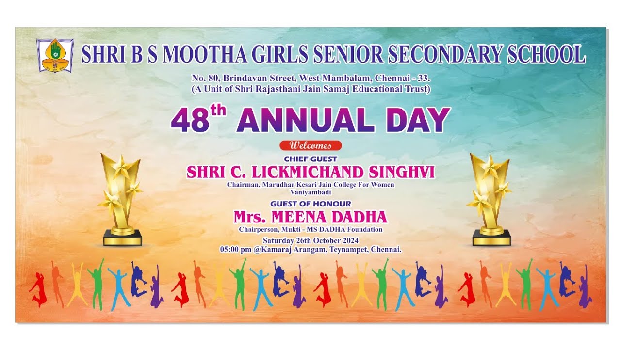 SBSM SCHOOL - 48th ANNUAL DAY 26.10.2024 - YouTube