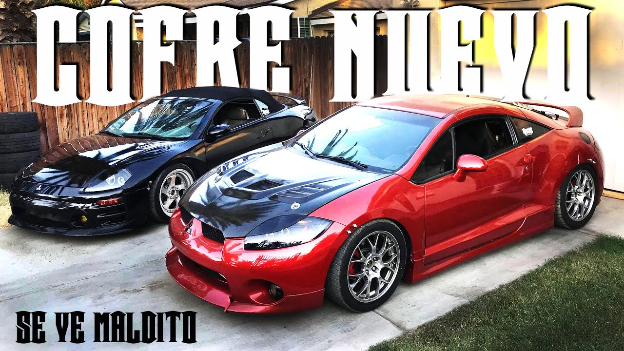 Mitsubishi Eclipse 4G GT I Carbon Fiber Hood - YouTube