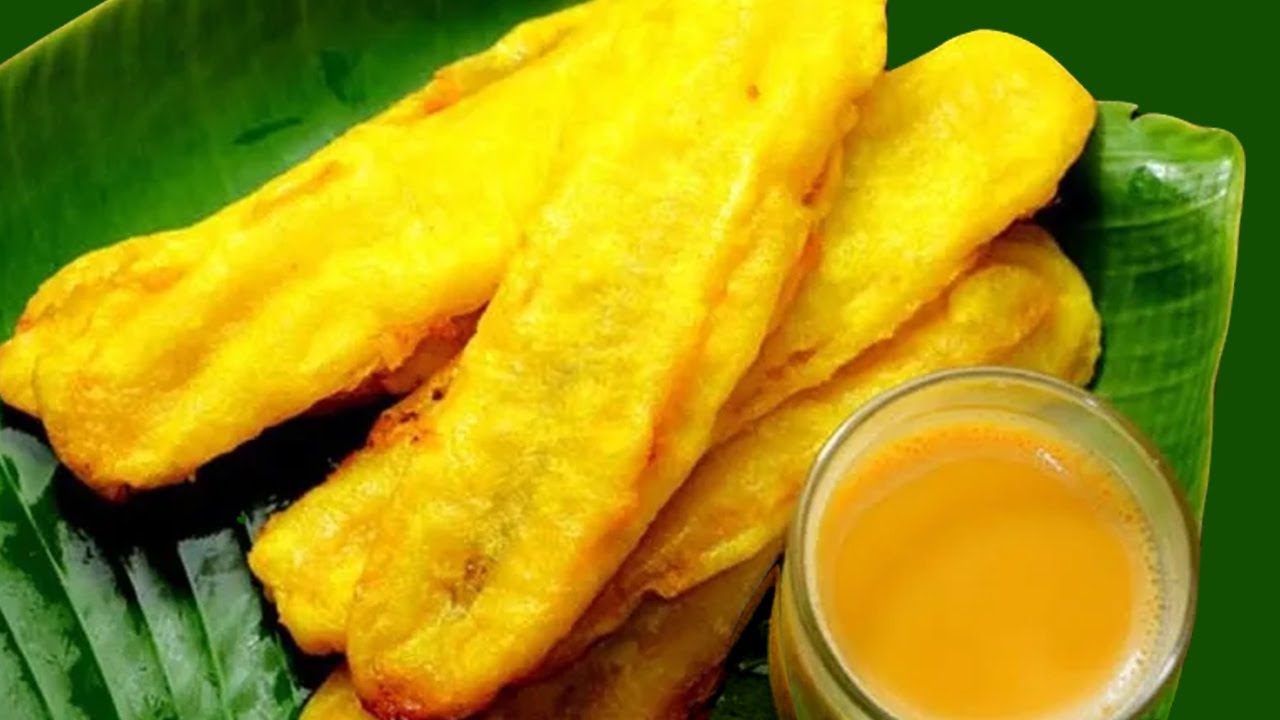 പഴം പൊരി | Easy Pazham Pori Recipe (Kerala Style Ethakka Appam ...