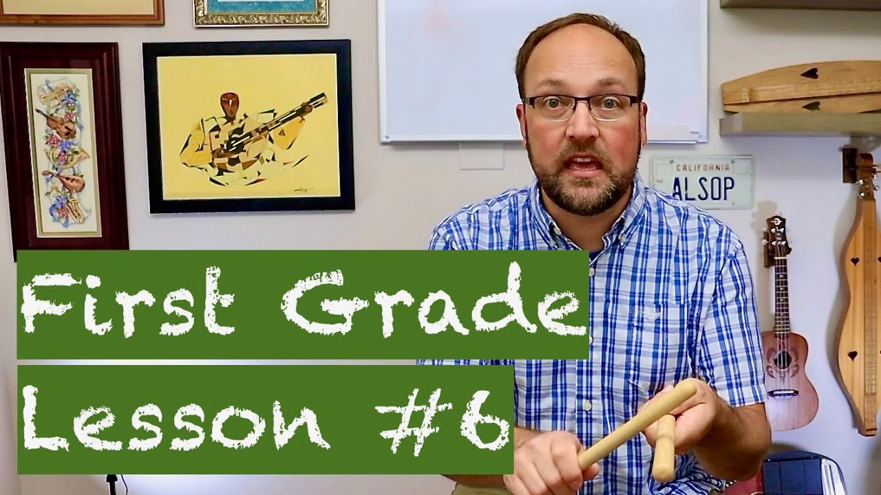 Rhythm is "The way the words go" | 1st Grade Music Lesson #6 - YouTube