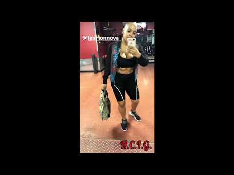 Kimbella In The Gym