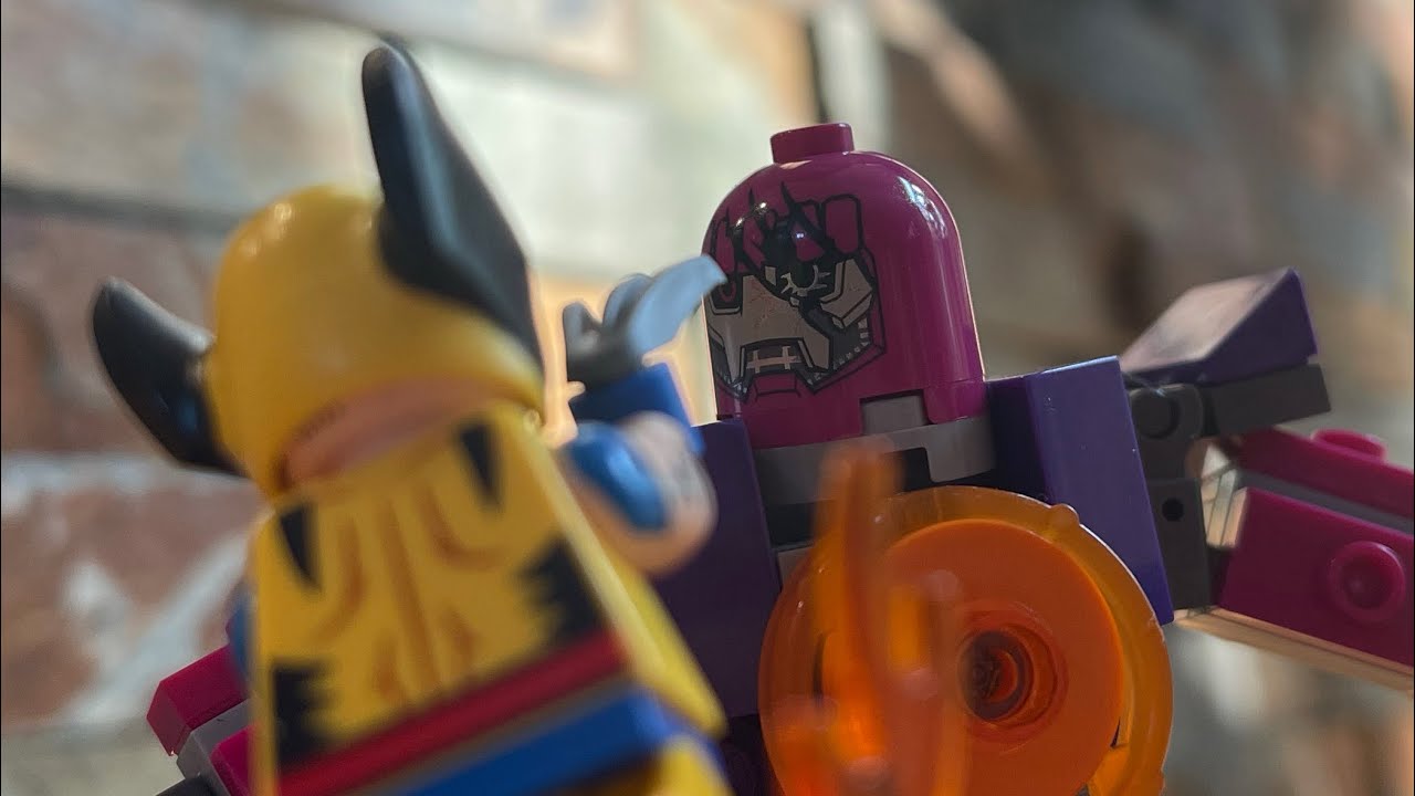 Lego X-Men Sentinel MOC (with alternate head build) - YouTube
