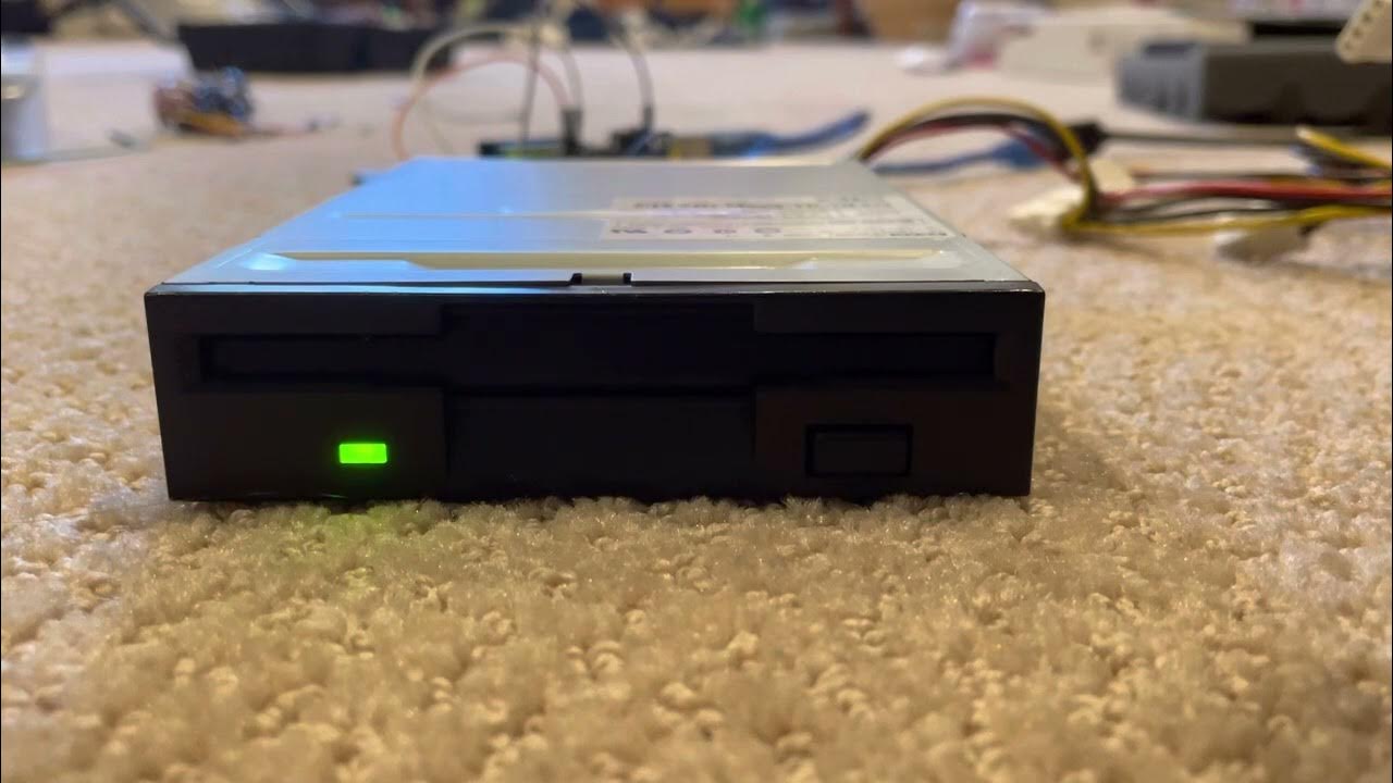 Arduino - Floppy Drive Music - YouTube