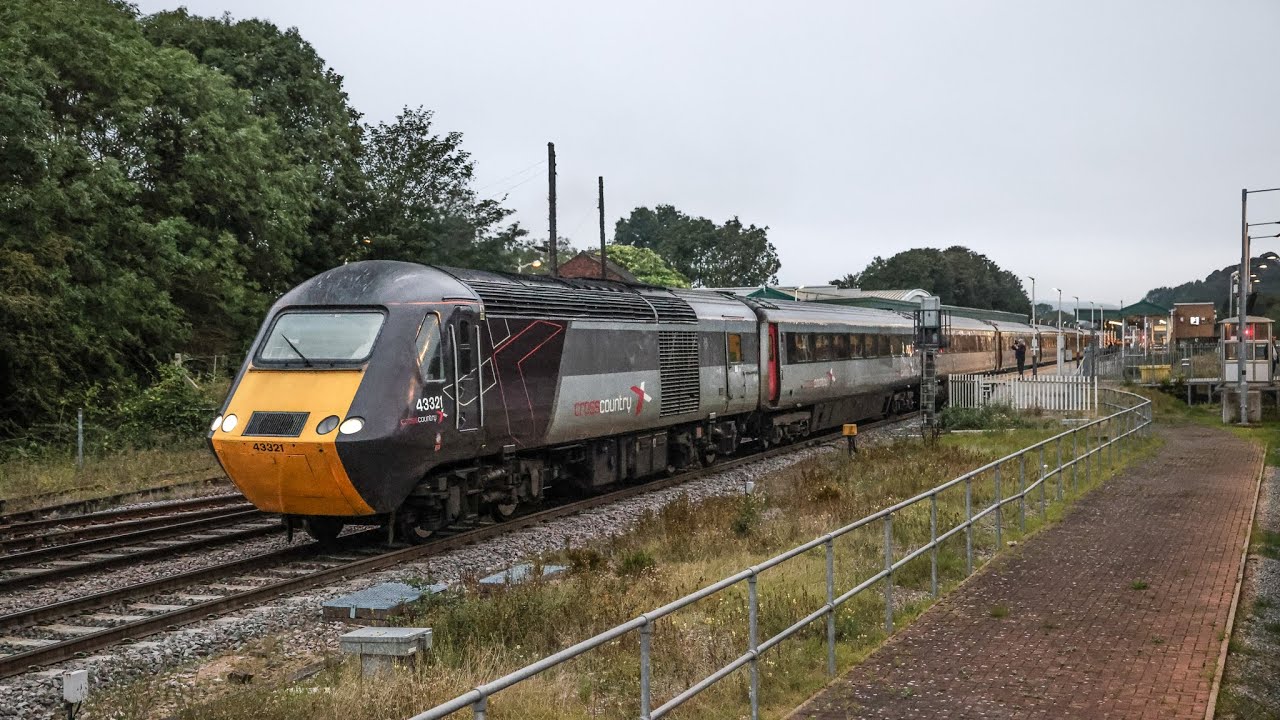Last HST Service to Stop at Chesterfield Ever! - YouTube