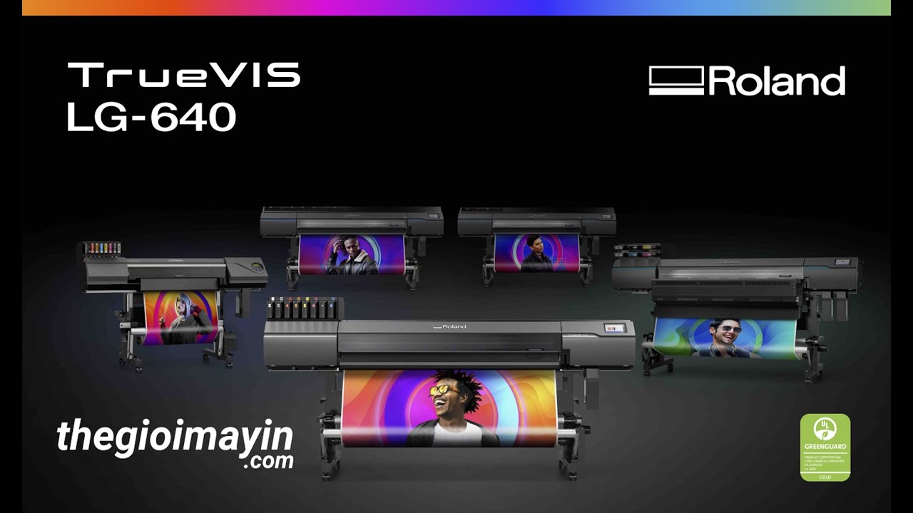 (NEW) Roland LG 640 | Máy in UV cuộn In & Cắt | Roland LG 640 UV ...