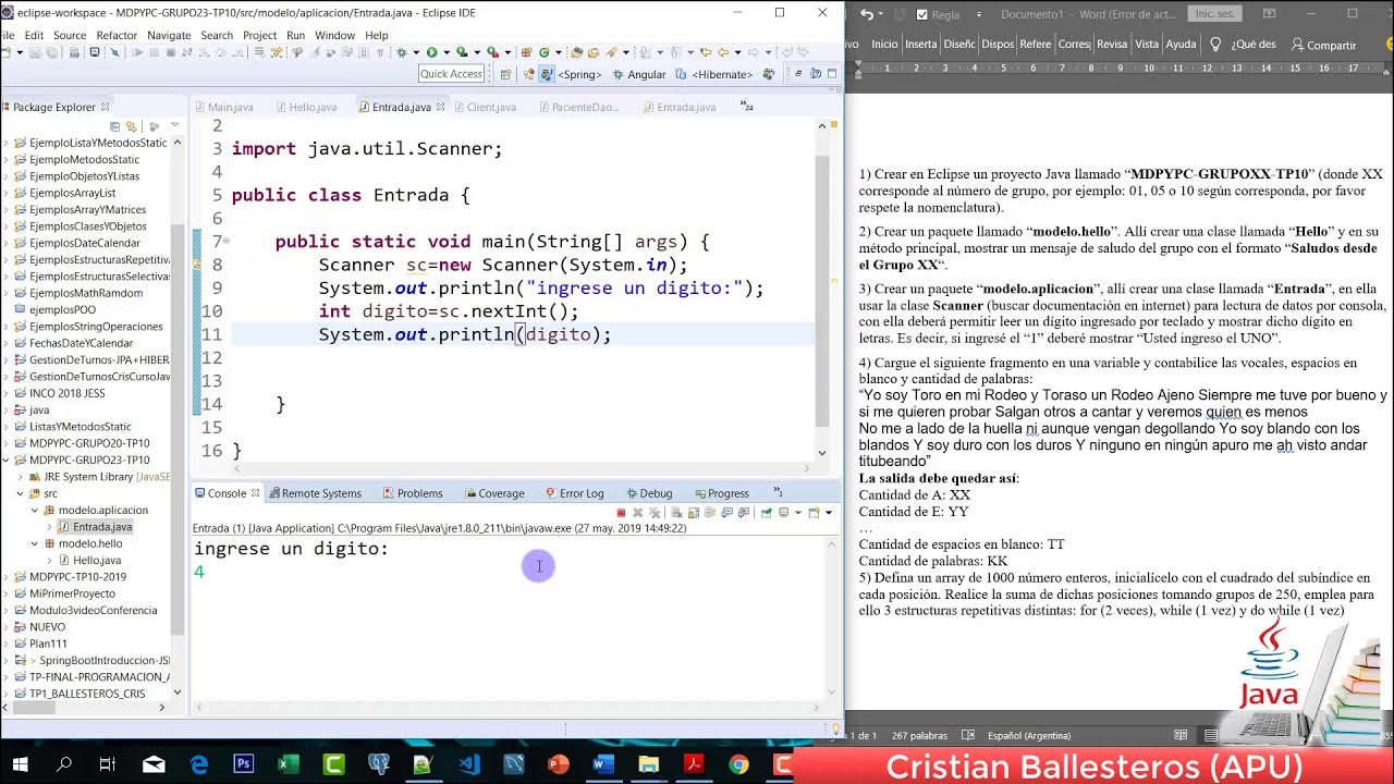 lectura escritura variables estructuras selectivas y repetitivas y ...