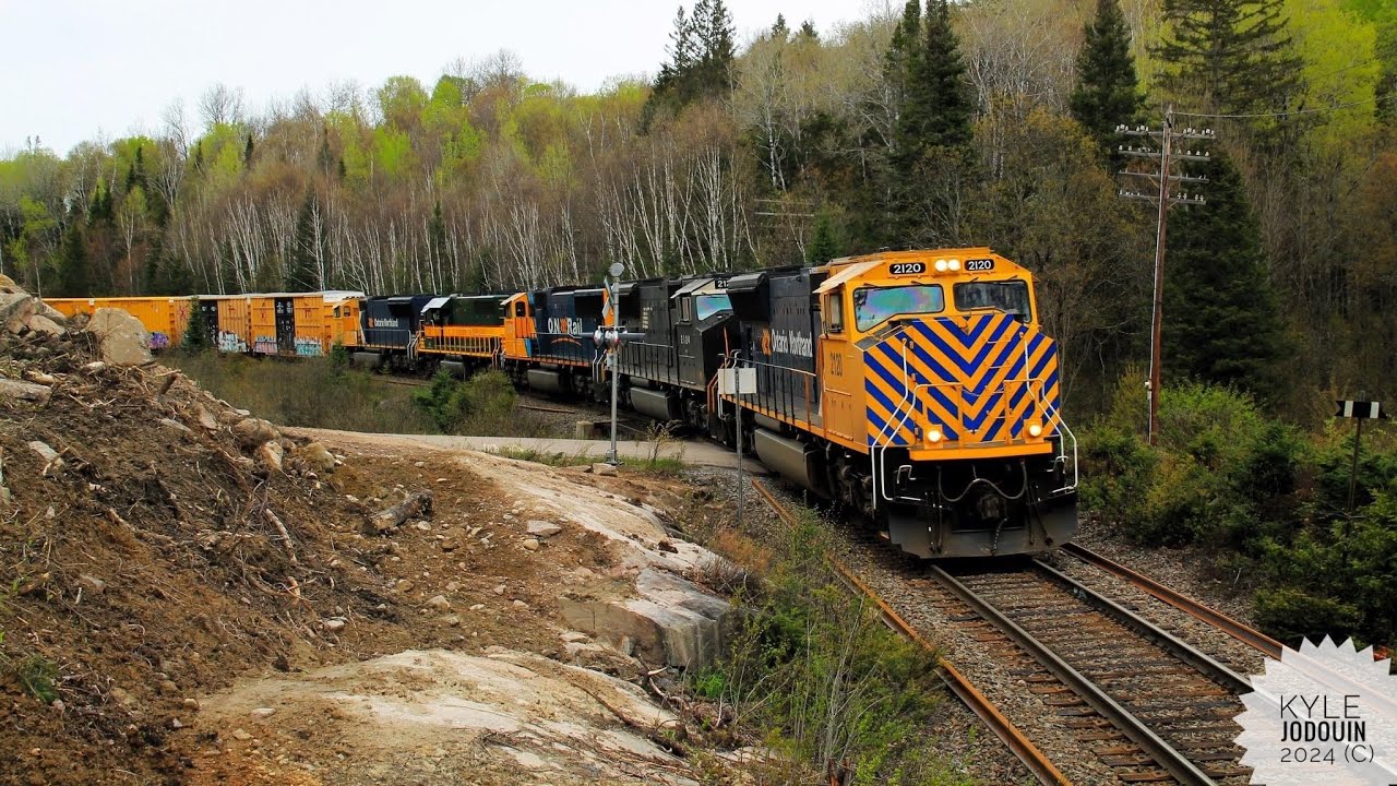 ONR 214 ON 2120 at widdifield under slow orders due to massive work on ...