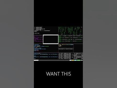 HOW TO MAKE YOUR SCREEN LOOK LIKE HACKER'S SCREEN #hacker #darkweb # ...