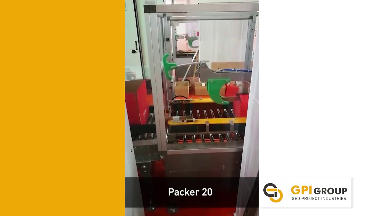 GPI CASE PACKER & PALLETISER TURN KEY SOLUTION - YouTube