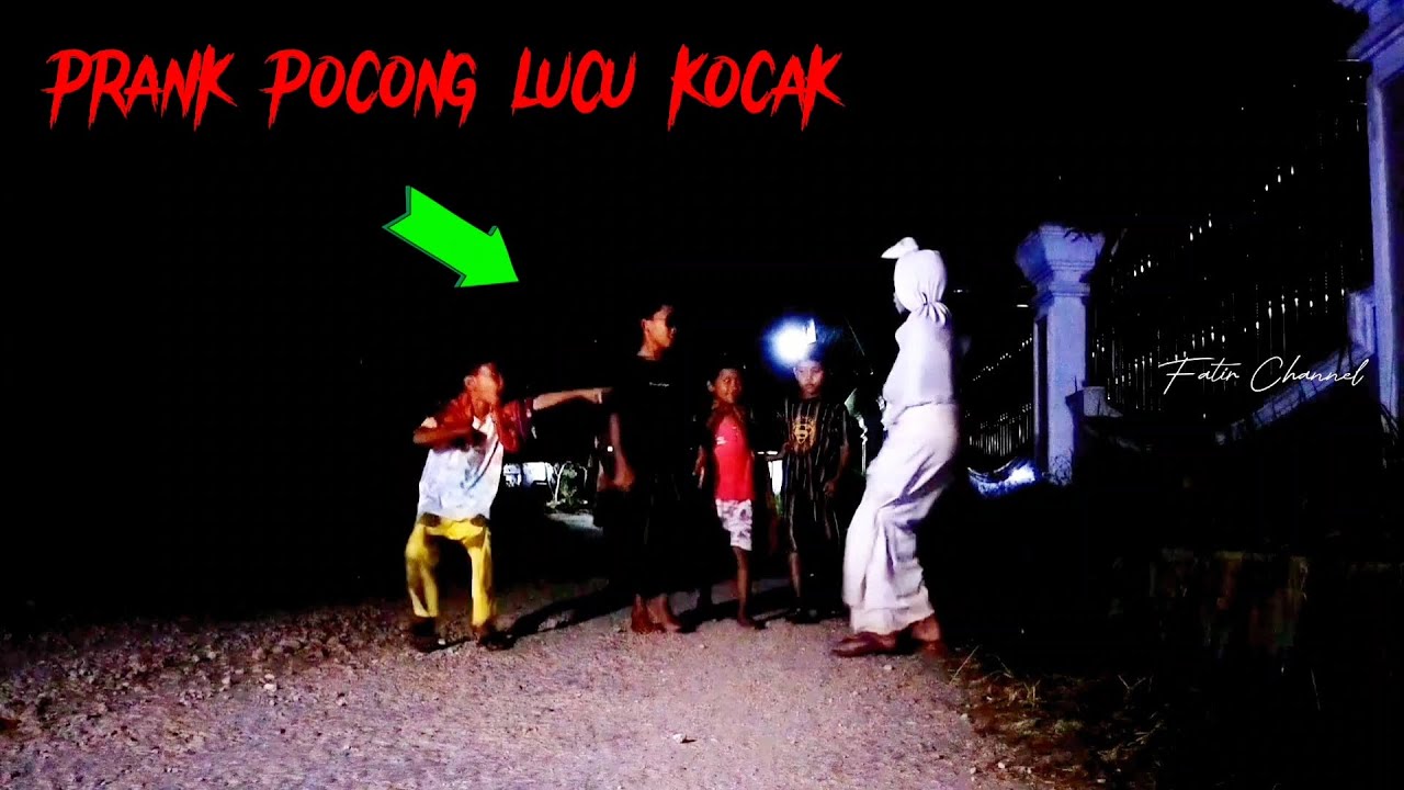 Prank Pocong Lucu Bikin Ngakak || Ghost Funny Scary Dijamin Pasti Lucu ...