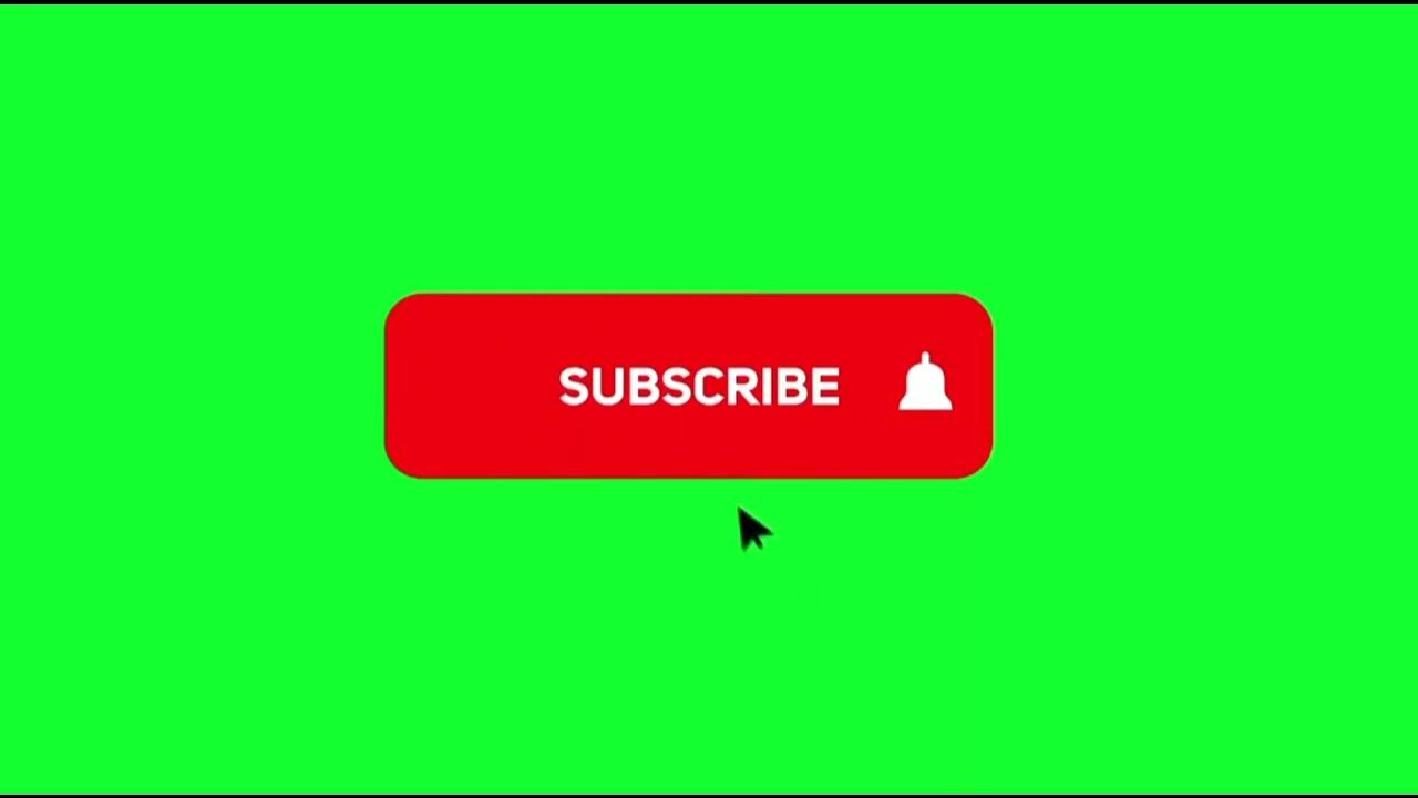 YouTube subscribe button clickable #greenscreen - YouTube