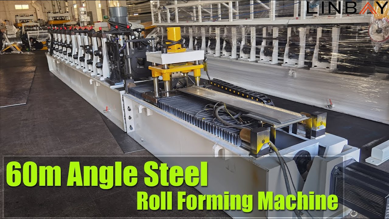 【Angle】Linbay- fast speed 60m/min Steel Angle roll forming machine ...