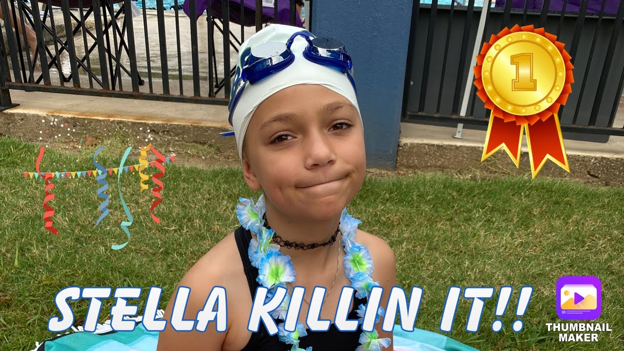 Stella Last Summer Swim Meet — 100 meter Freestyle - YouTube