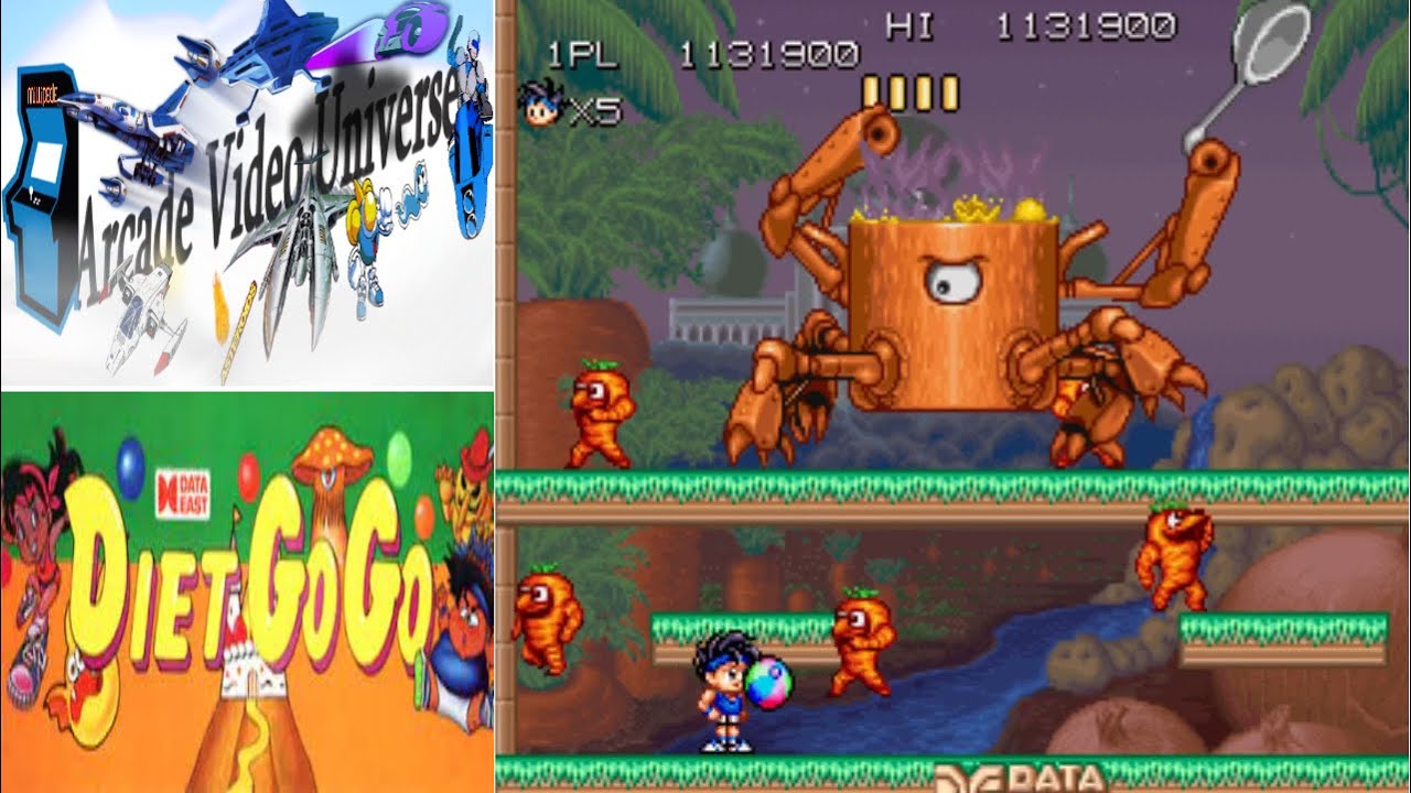[AVU] Diet Go Go Arcade FULL Longplay Game Complete playthrough DATA ...
