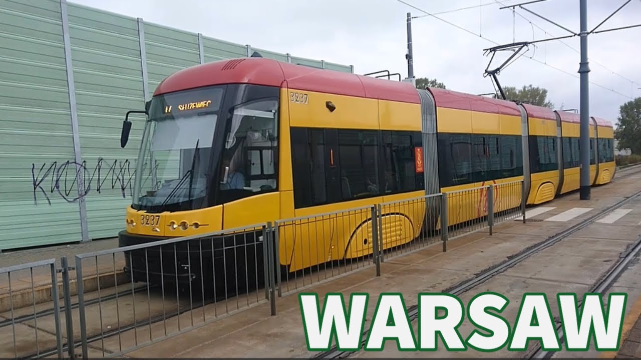 Trams PESA 120Na Swing in Warszawa, PART 1 - YouTube