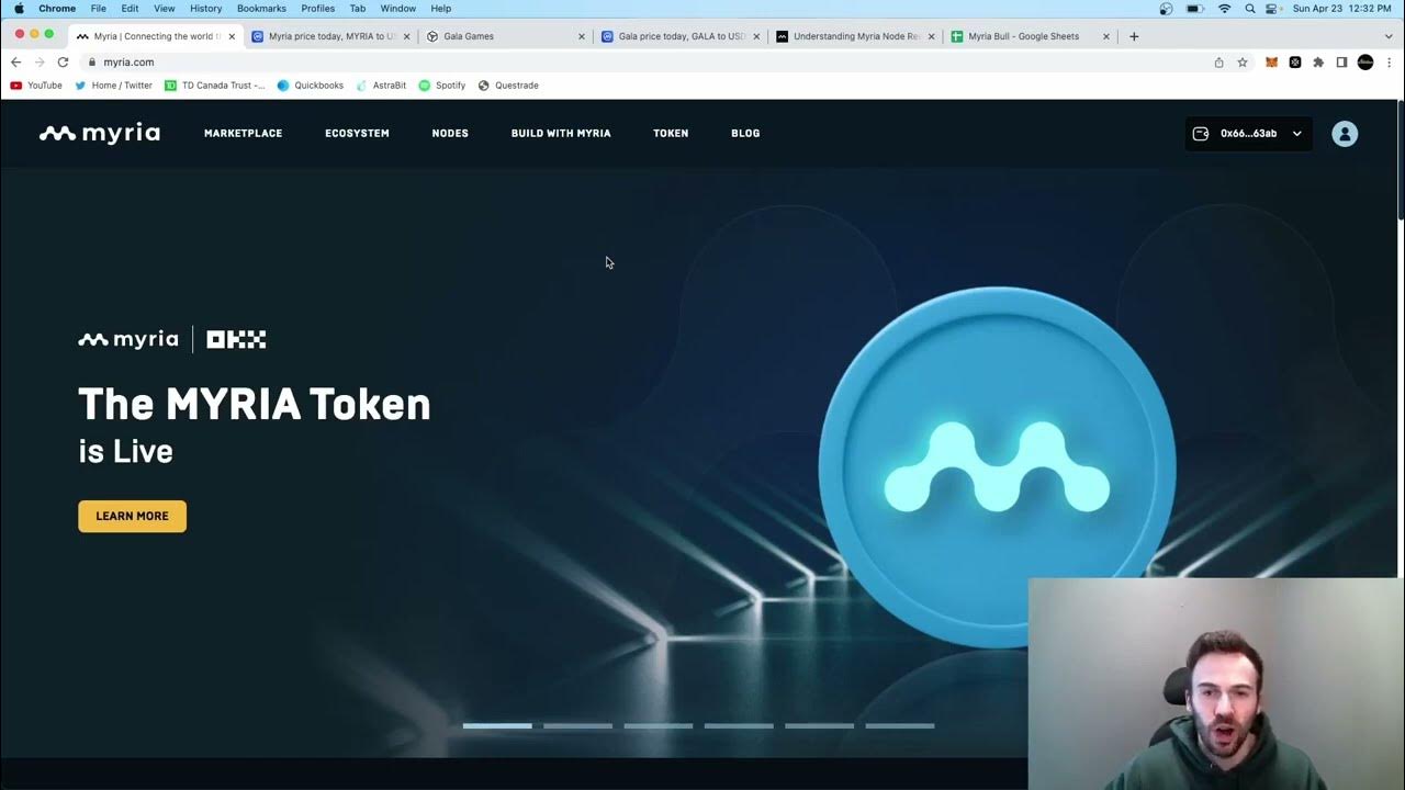 MYRIA Nodes Gala Node vs Myria Node - YouTube