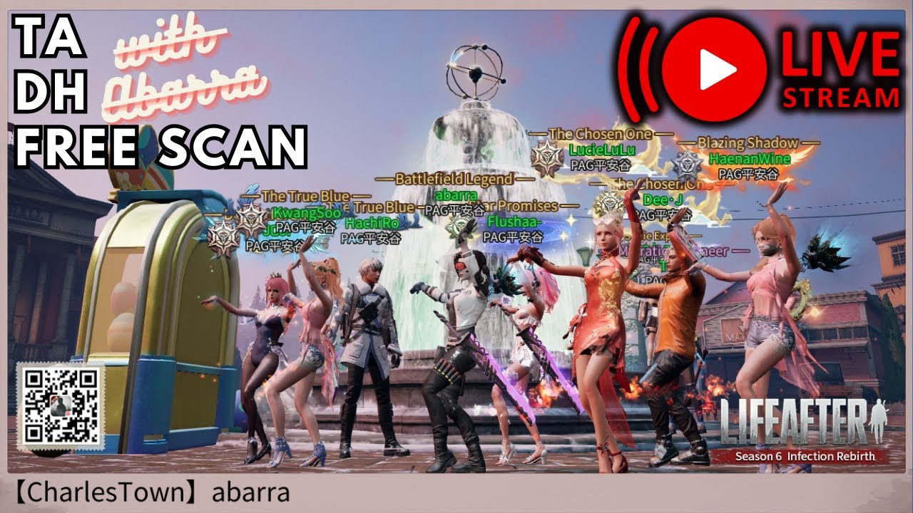 🔴 [LIVE - Abarra Lifeafter] Push your TA & DH with me !!! btw im open ...