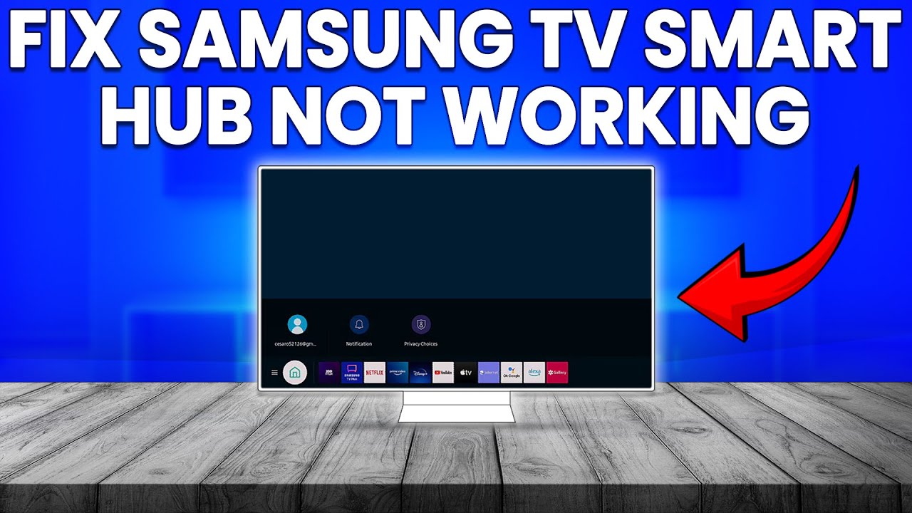 How To Fix Samsung TV Smart Hub Not Working (How To Troubleshoot ...