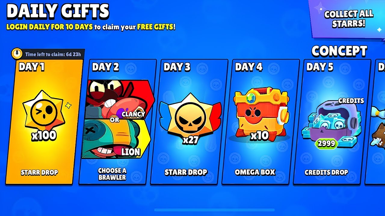 😛AMAZING DAILY GIFTS STREAK IS HERE??!!🤯🎁 COMPLETE NEW FREE REWARDS 😎 ...