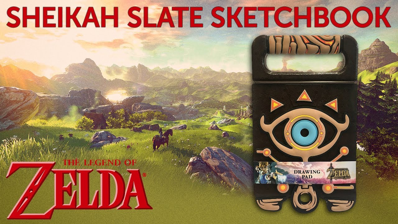 The Legend of Zelda: Sheikah Slate Sketchbook - YouTube