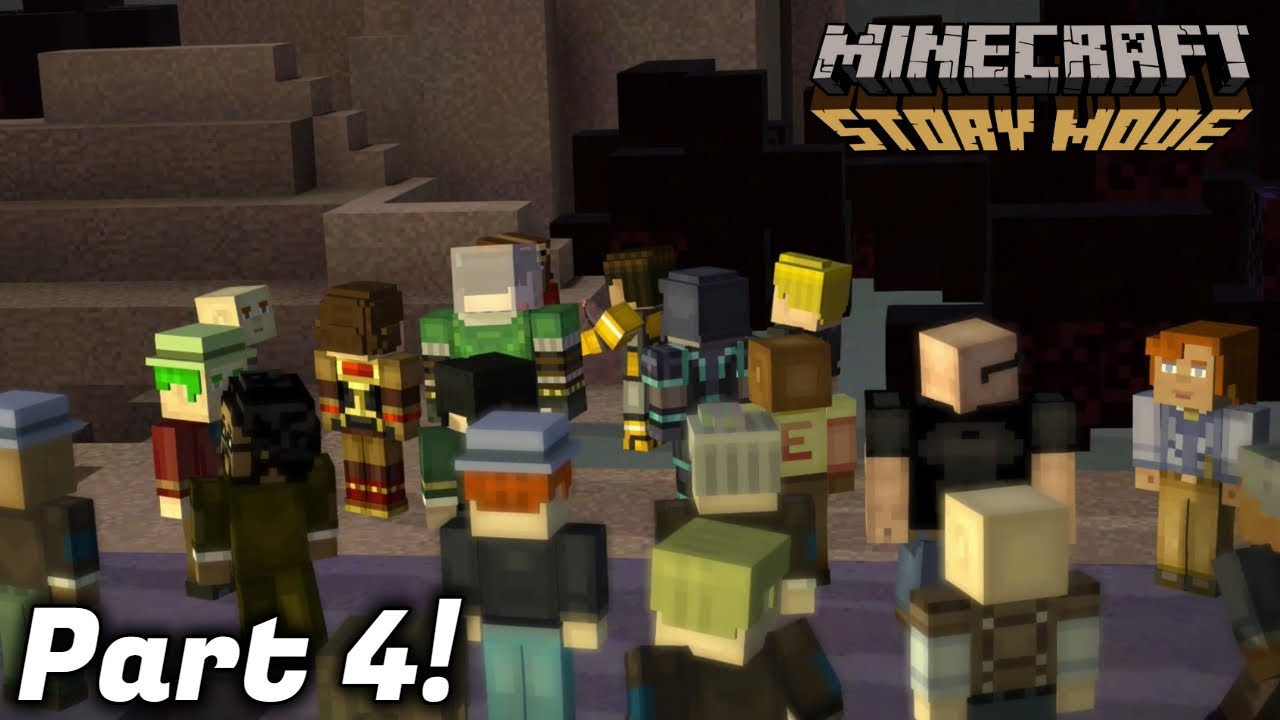 Minecraft Story Mode - Episode 4 'A Block And A Hard Place' Full ...