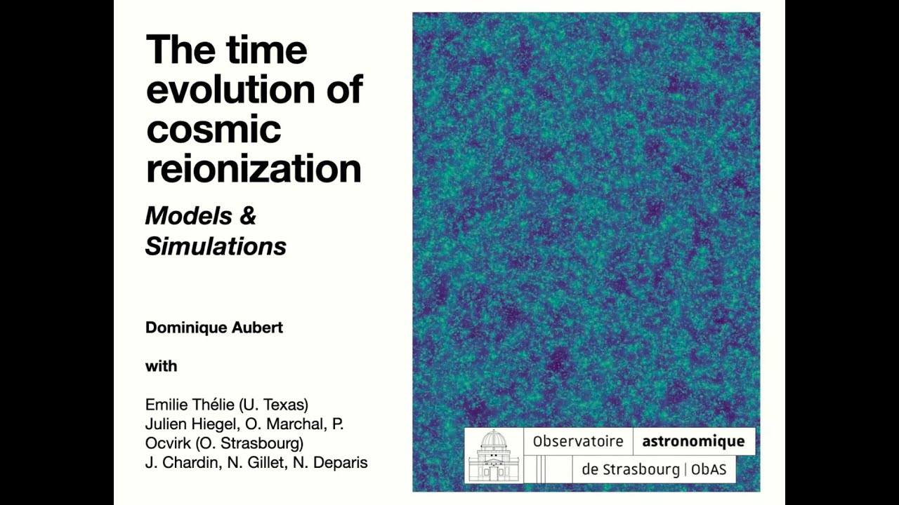 Simulations and models of the cosmic reionization evolution - YouTube